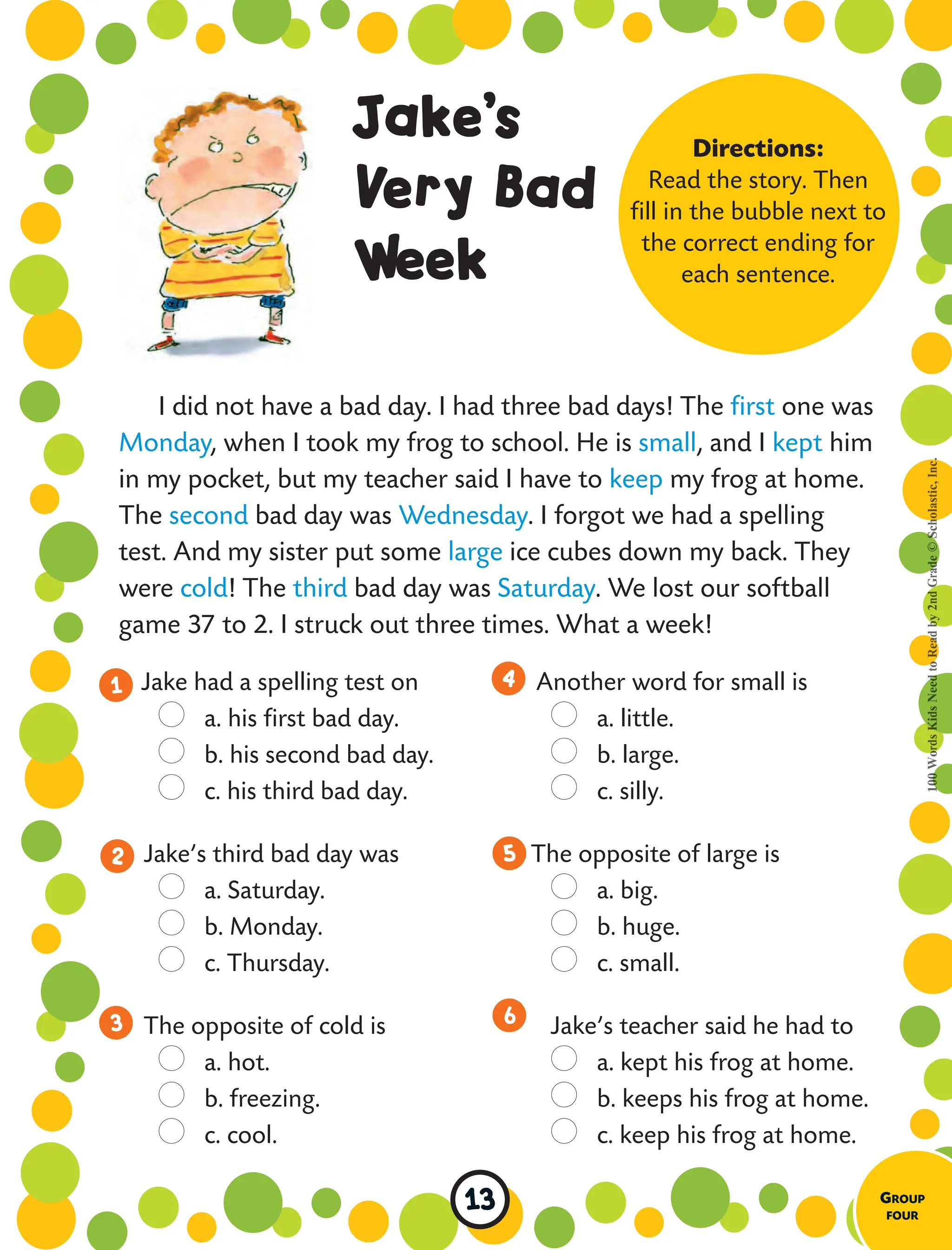 100 Words Kids Need to Read by 1st Grade Sight Word Practice to Build ...
