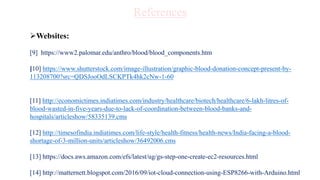 Smart Blood Bank System Based on IoT | PPTX