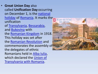 100 years of great union romania | PPT