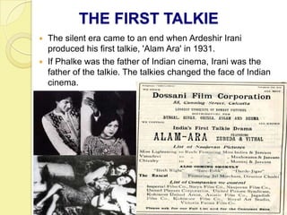 100 years of indian cinema | PPTX