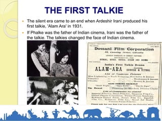 100 years of indian cinema | PPTX