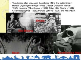 100 years of indian cinema | PPTX
