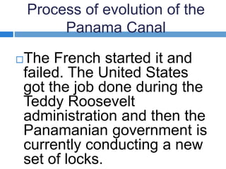 100 years of the panama canal | PPT
