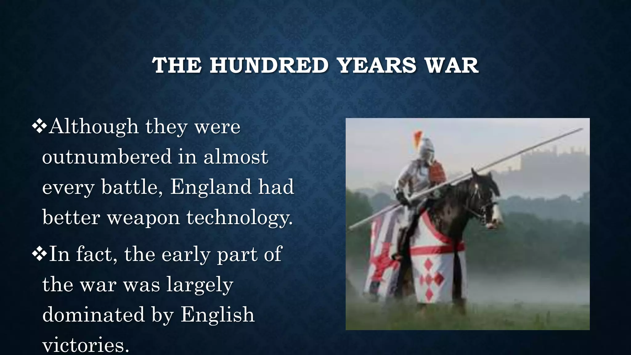 The Hundred Years War | PPTX