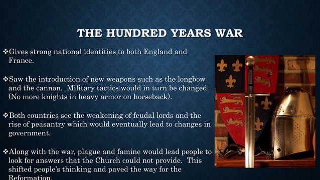 The Hundred Years War | PPTX