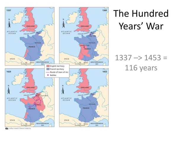 100 years war | PPTX