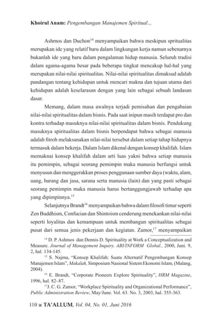 PENGEMBANGAN MANAJEMEN SPIRITUAL DI SEKOLAH | PDF