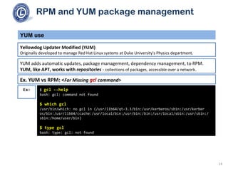 101 2.5 use rpm and yum package management | PPT