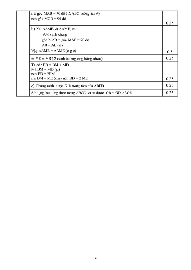 Đề Thi HK2 Toán 7 - THCS Thông Tây Hội | DOCX