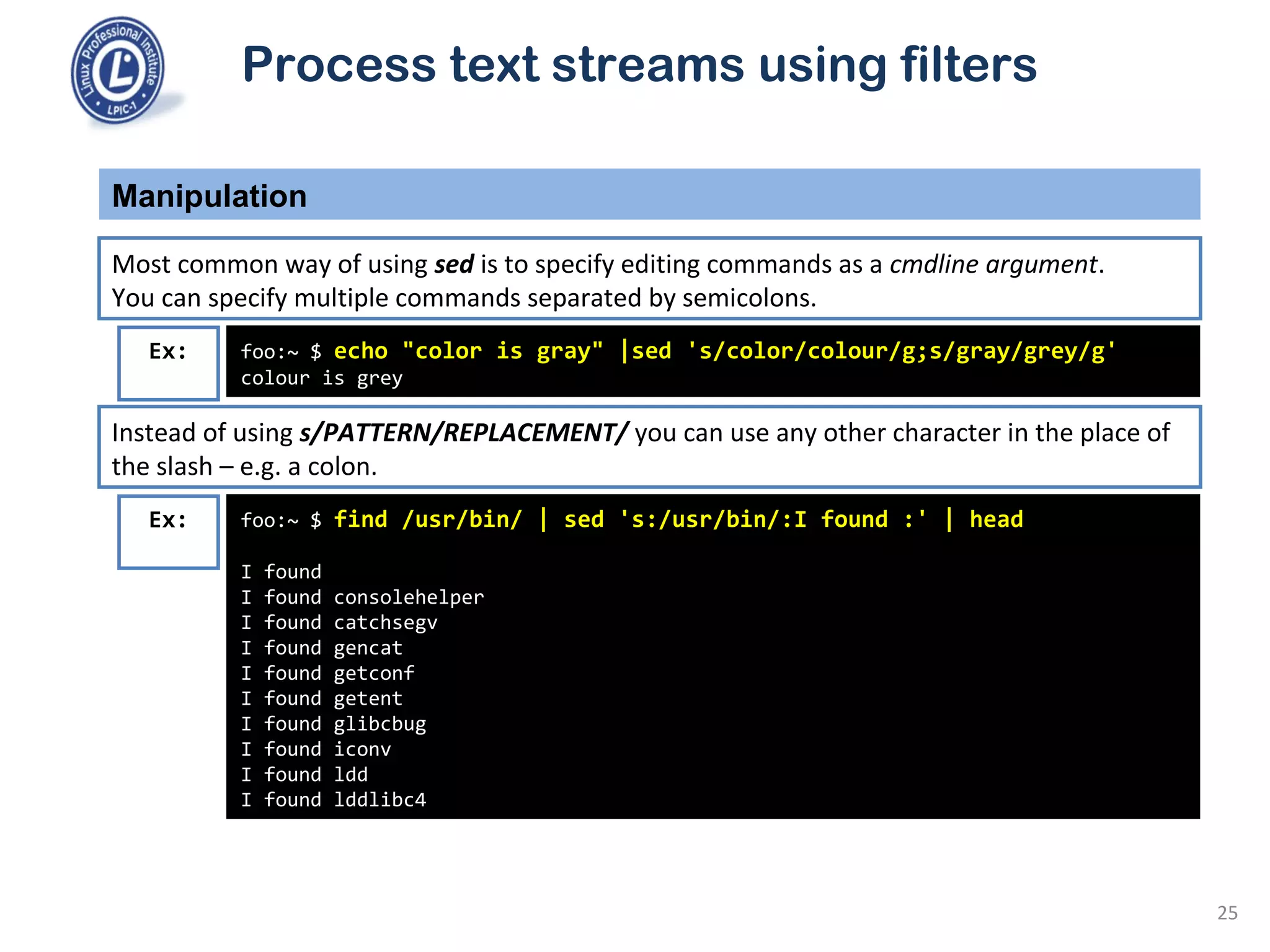 101 3.2 process text streams using filters | PPT