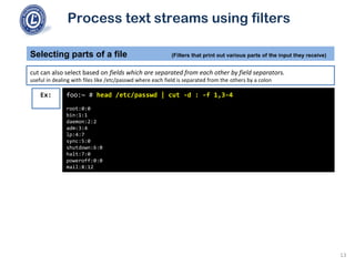 101 3.2 process text streams using filters | PPT