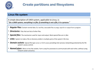 101 4.1 create partitions and filesystems | PPT