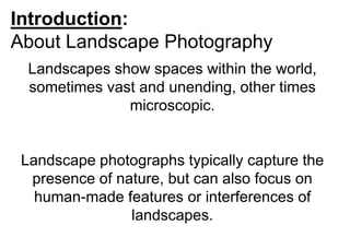 10+1 Awesome Landscape Photography tips | PPTX