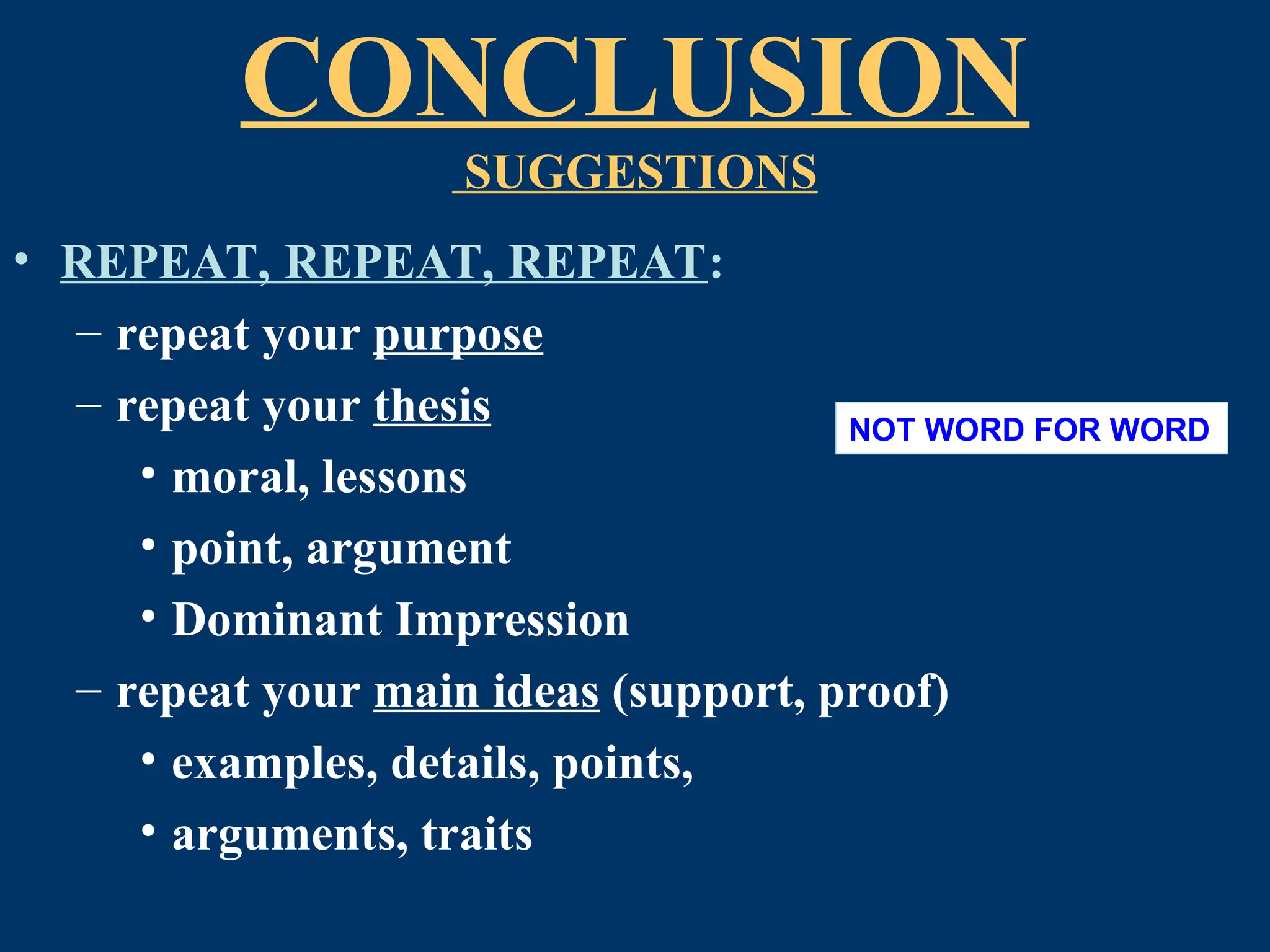 101--CONCLUSIONS (1) how to write a conclusion.ppt