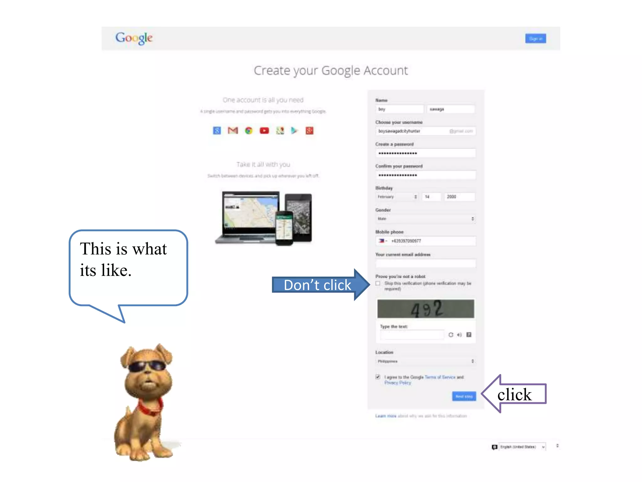 101 creating email account-gmail | PPSX