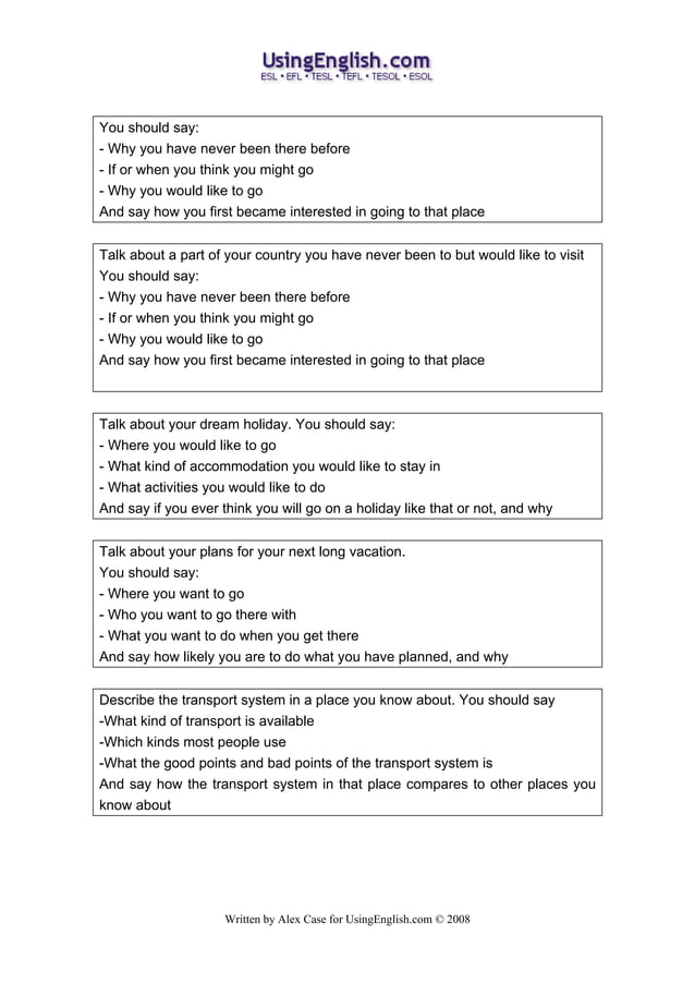 101 ielts-speaking-part-two-topic-cards-that-tie-in-with-ielts-speaking ...