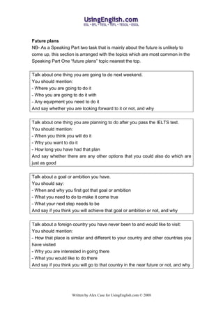 101 ielts-speaking-part-two-topic-cards-that-tie-in-with-ielts-speaking ...