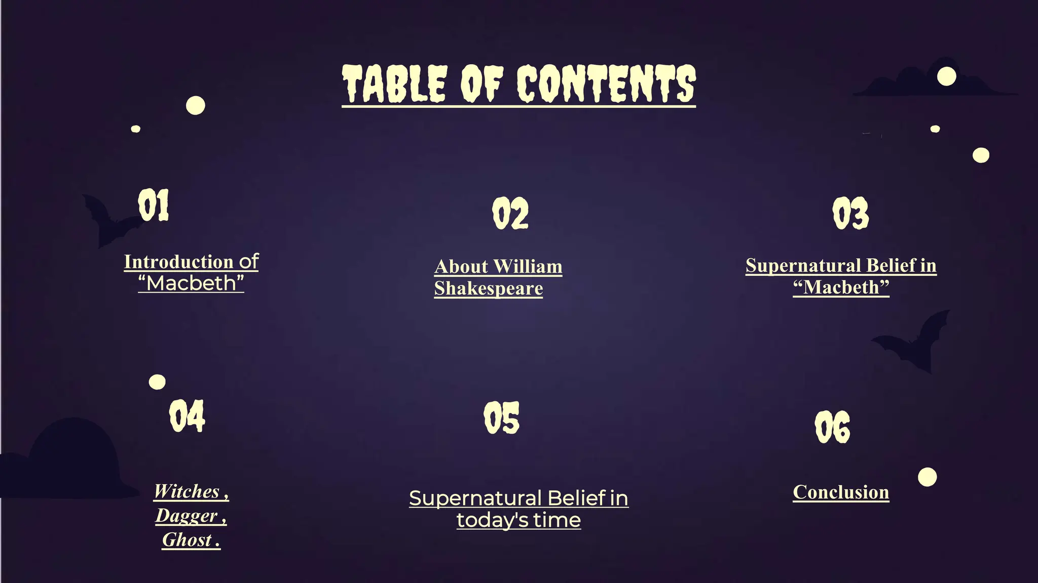 Supernatural Elements and Beliefs in The Play "Macbeth" : Relevance in ...