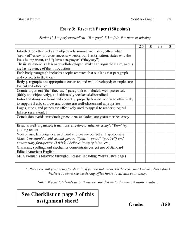 Research paper assignment | PDF