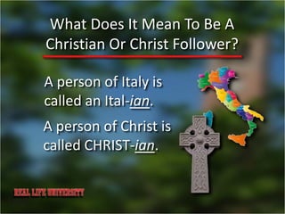 Class 101 - Session 3 | PDF | Christianity | Religion & Spirituality