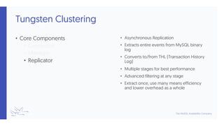 Training Slides: 101 - Basics: Tungsten Clustering - Under The Hood | PDF | Cloud Computing ...