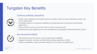 Training Slides: 101 - Basics: Tungsten Clustering - Under The Hood | PDF | Cloud Computing ...