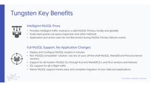 Training Slides: 101 - Basics: Tungsten Clustering - Under The Hood | PDF | Cloud Computing ...