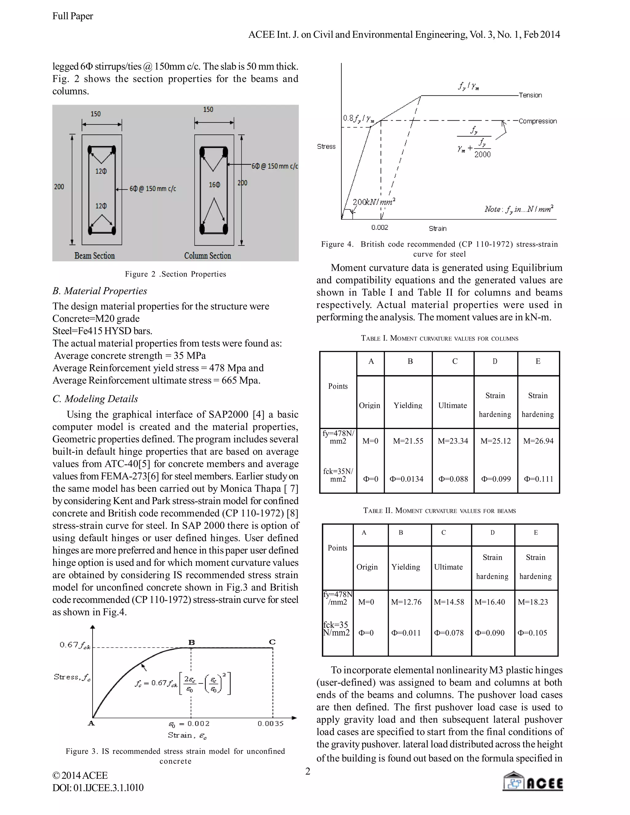 Assessing Uncertainty of Pushover Analysis to Geometric Modeling | PDF | Civil Engineering ...