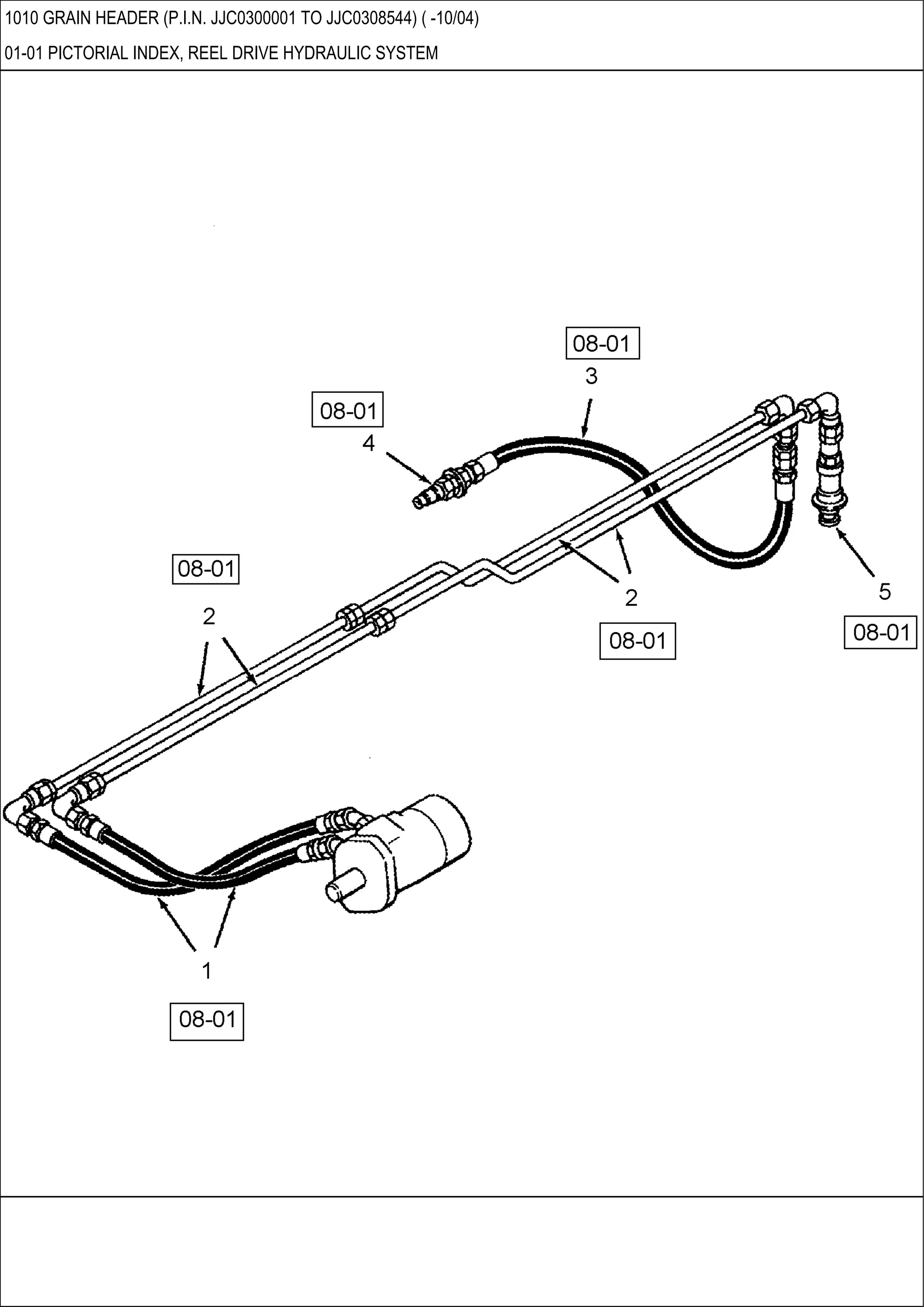 CASE 1010 GRAIN HEADER parts catalog | PDF
