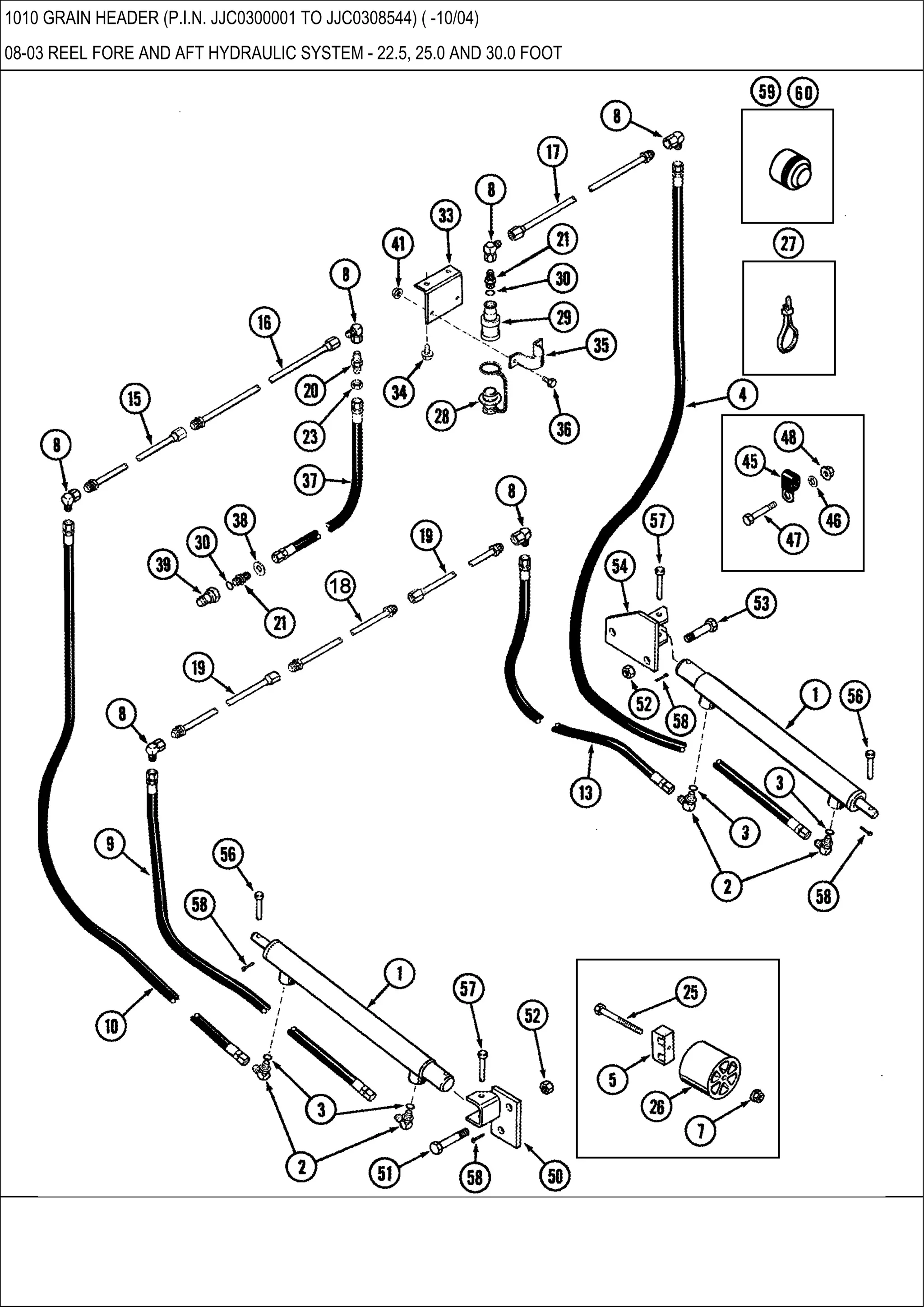 CASE 1010 GRAIN HEADER parts catalog | PDF
