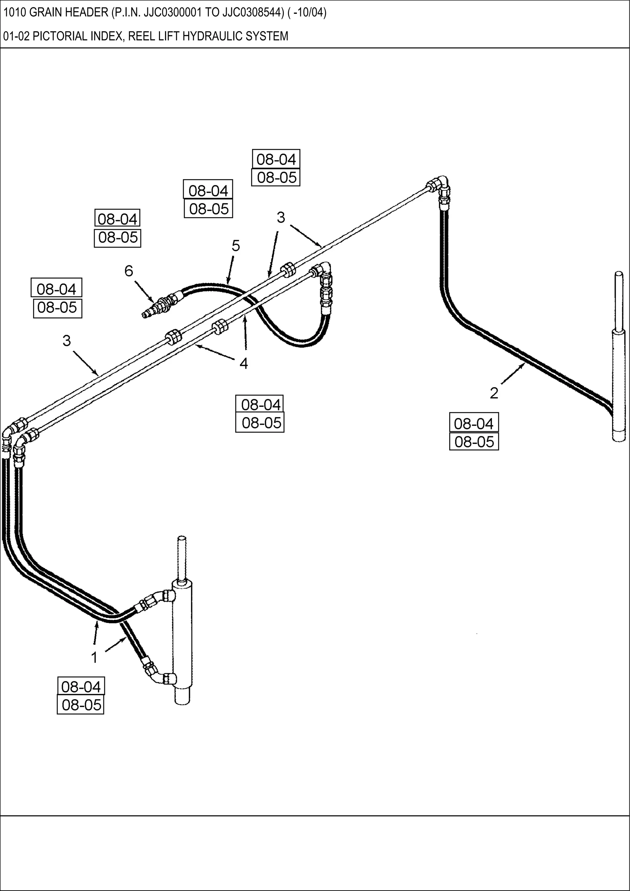 CASE 1010 GRAIN HEADER parts catalog | PDF