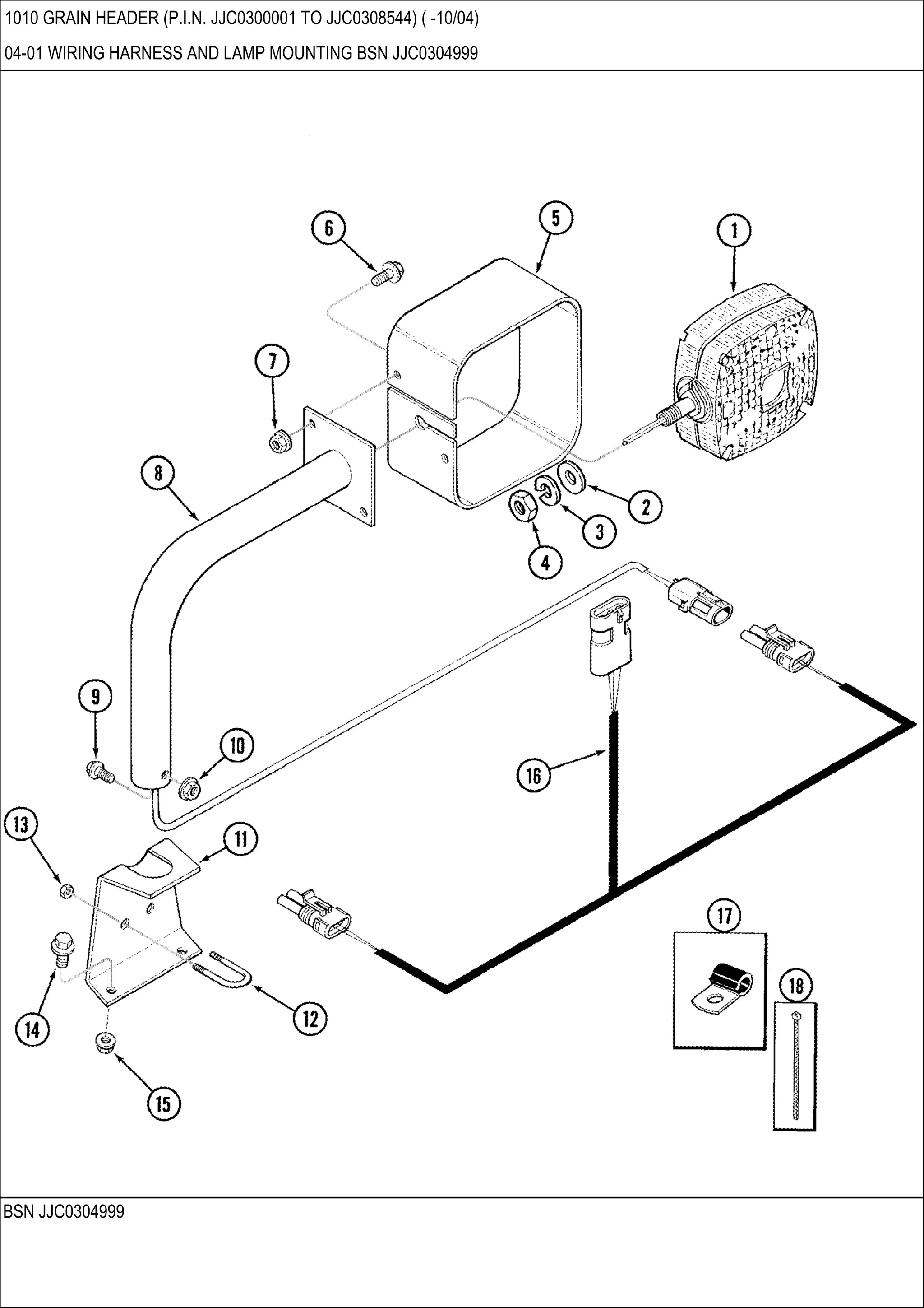 CASE 1010 GRAIN HEADER parts catalog | PDF
