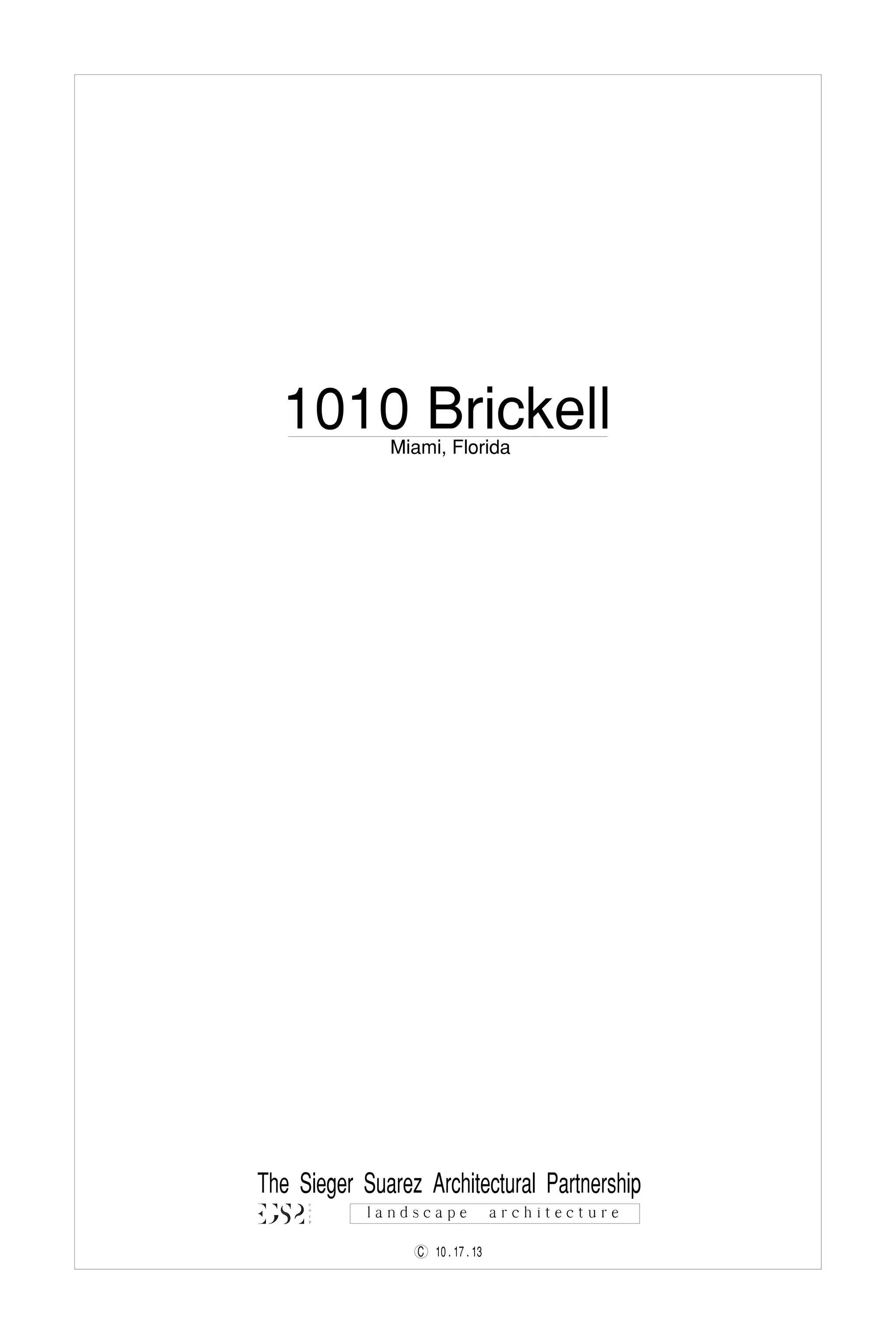 1010 Brickell floor plans | PDF