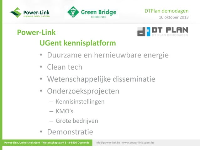 DTplan Demodagen_10 10 2013_1_smart_metering_evolutie_revolutie_joannes laveyne | PPT