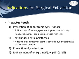 Complicated Extraction and Odontectomy | PPT