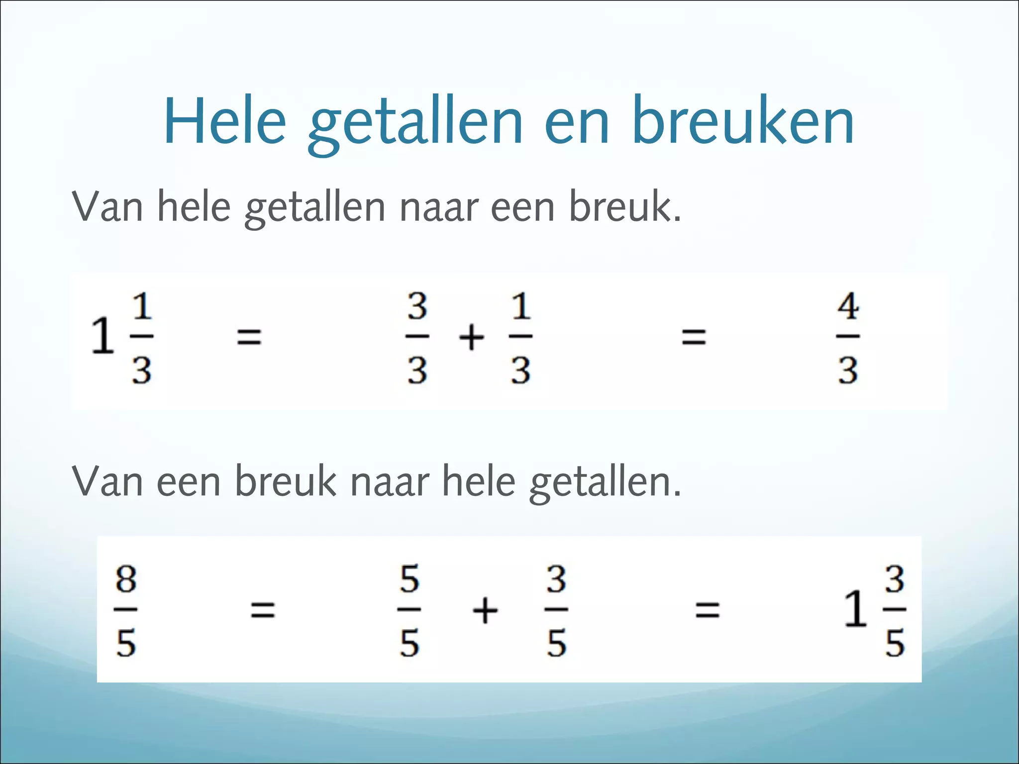 101026 rekenen breuken | PPT