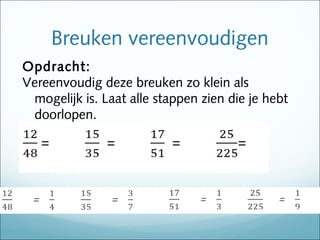 101026 rekenen breuken | PPT