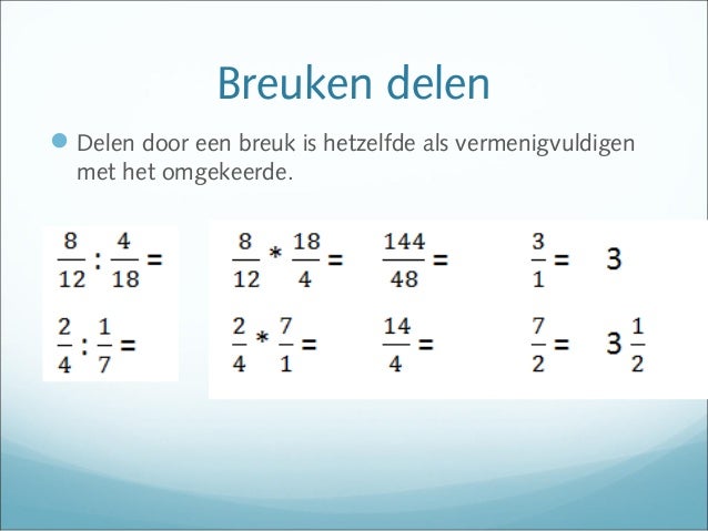 101026 rekenen breuken