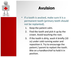 Traumatic Dental Injury and Treatment | PPT