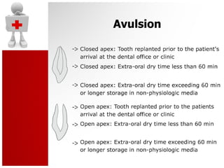 Traumatic Dental Injury and Treatment | PPT