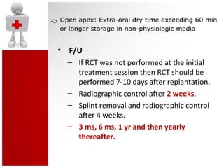 Traumatic Dental Injury and Treatment | PPT