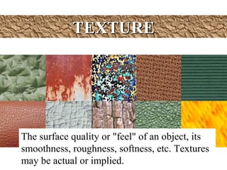 The Elements of Art & Principles of Design | PPT