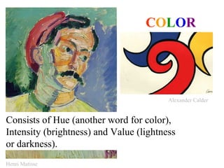 The Elements of Art & Principles of Design | PPT