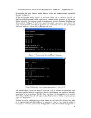 EFFICIENT DIGITAL ENCRYPTION ALGORITHM BASED ON MATRIX SCRAMBLING TECHNIQUE | PDF | Information ...