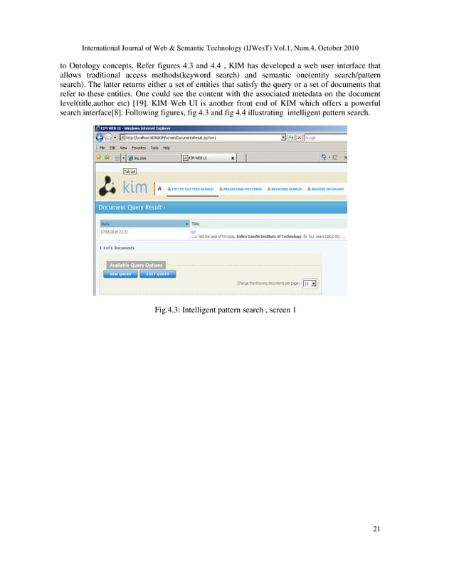 Semantic Annotation Framework For Intelligent Information Retrieval Using Kim Architecture Pdf
