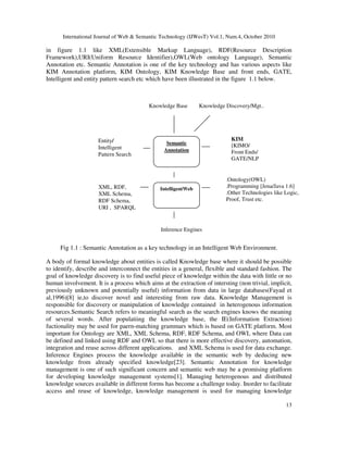 Semantic Annotation Framework For Intelligent Information Retrieval Using KIM Architecture | PDF ...