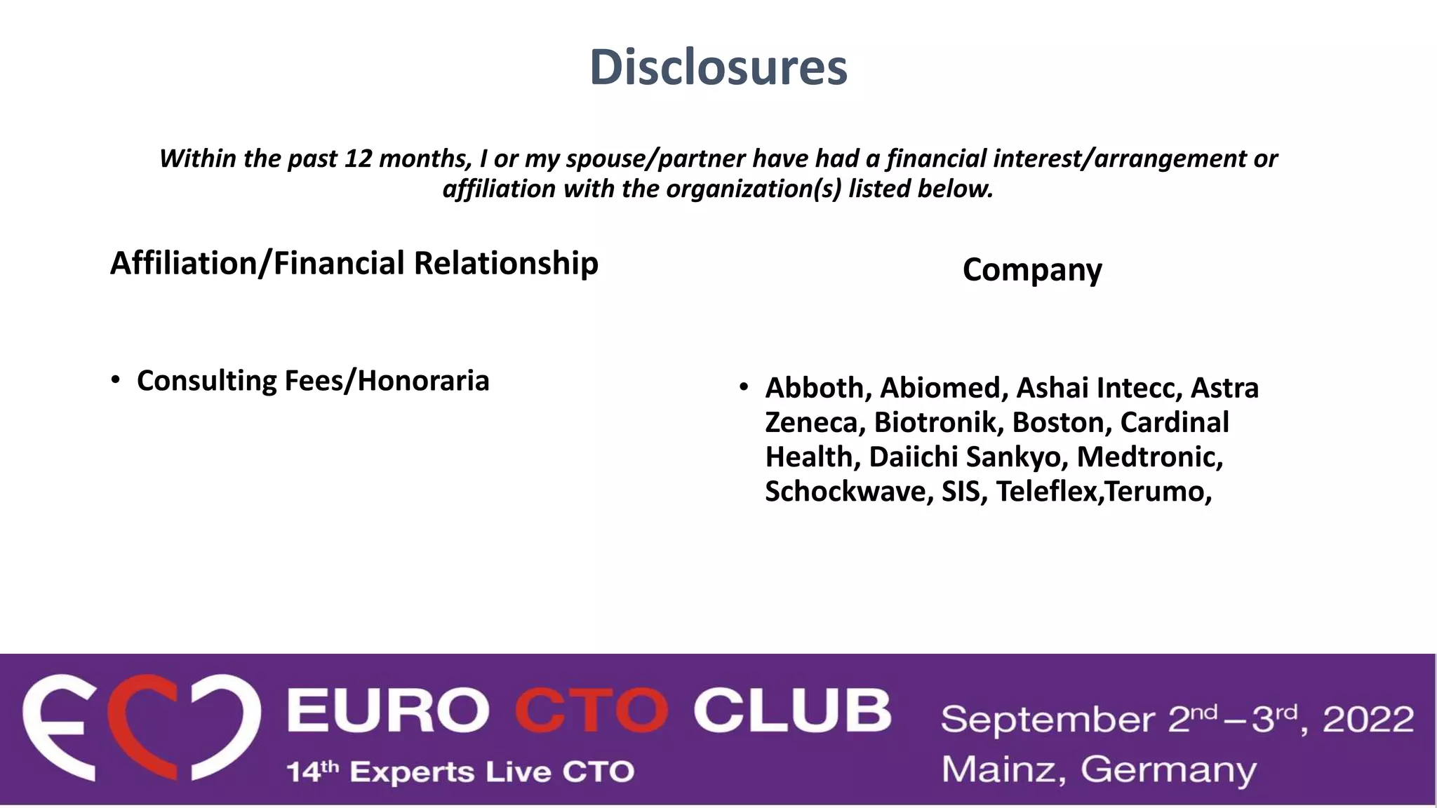 Kambis Masheyekhi: Optimal planning of CTO-PCI | PPTX | Heart and Cardiovascular Diseases ...