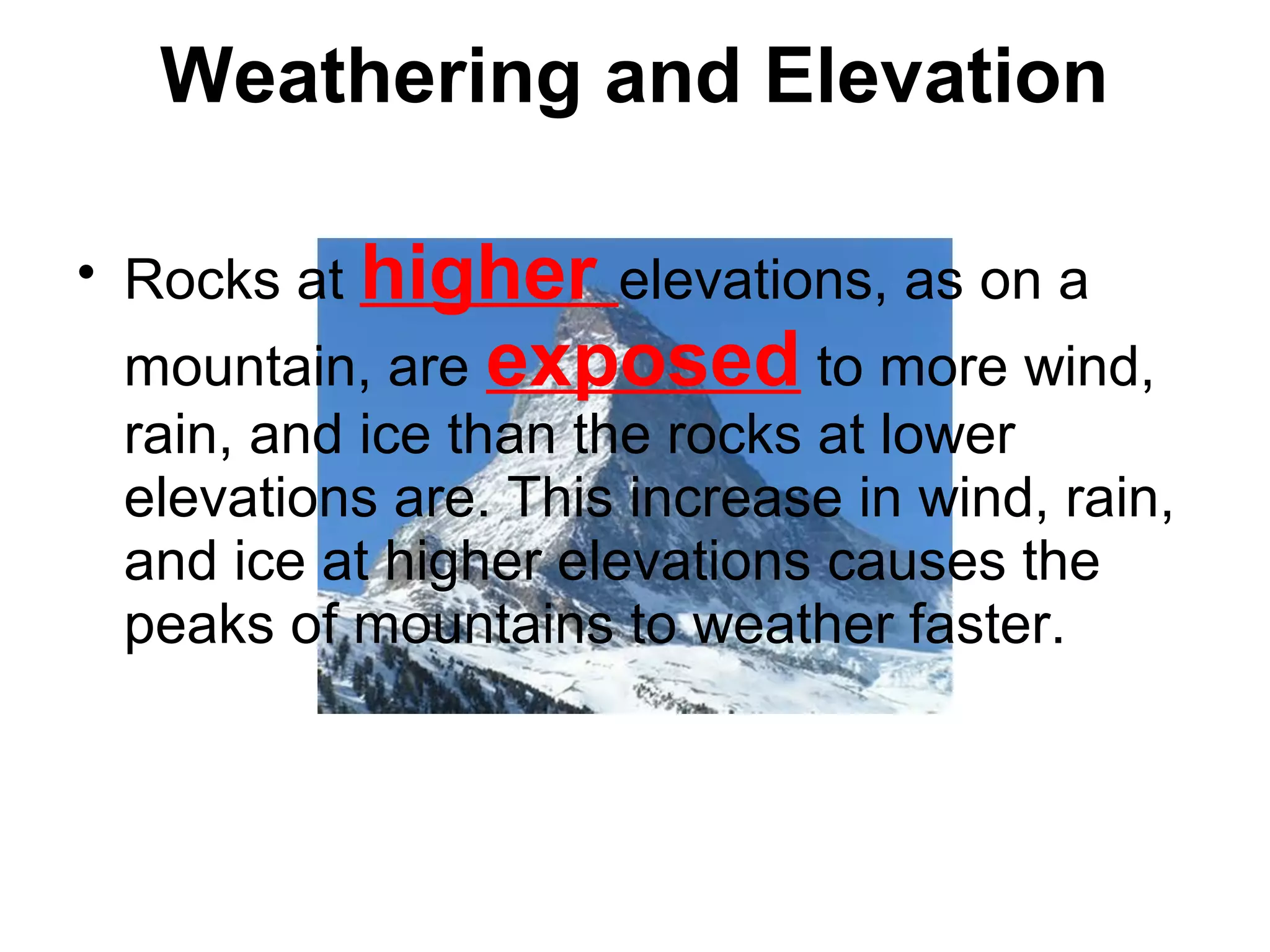 10 10 types of weathering | PPT
