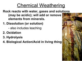 10 10 types of weathering | PPT