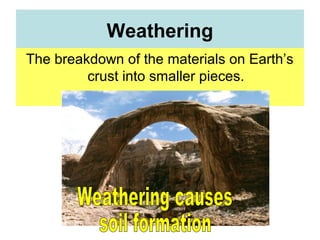 10 10 types of weathering | PPT
